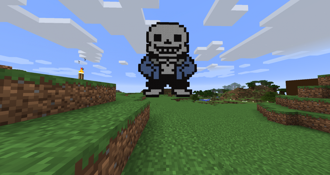 Minecraft Player Builds Iconic Undertale Intro in Fan-Created Video ...