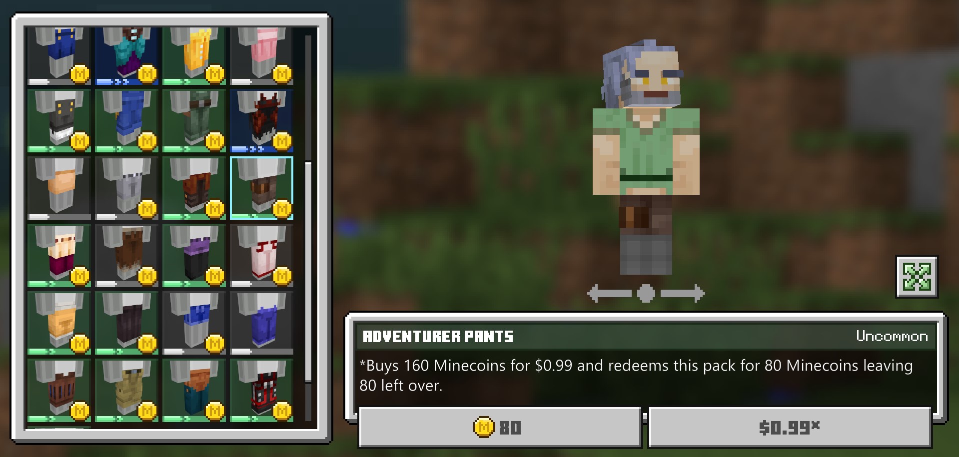 Minecraft character creator will sync between Windows 10 version and AR ...