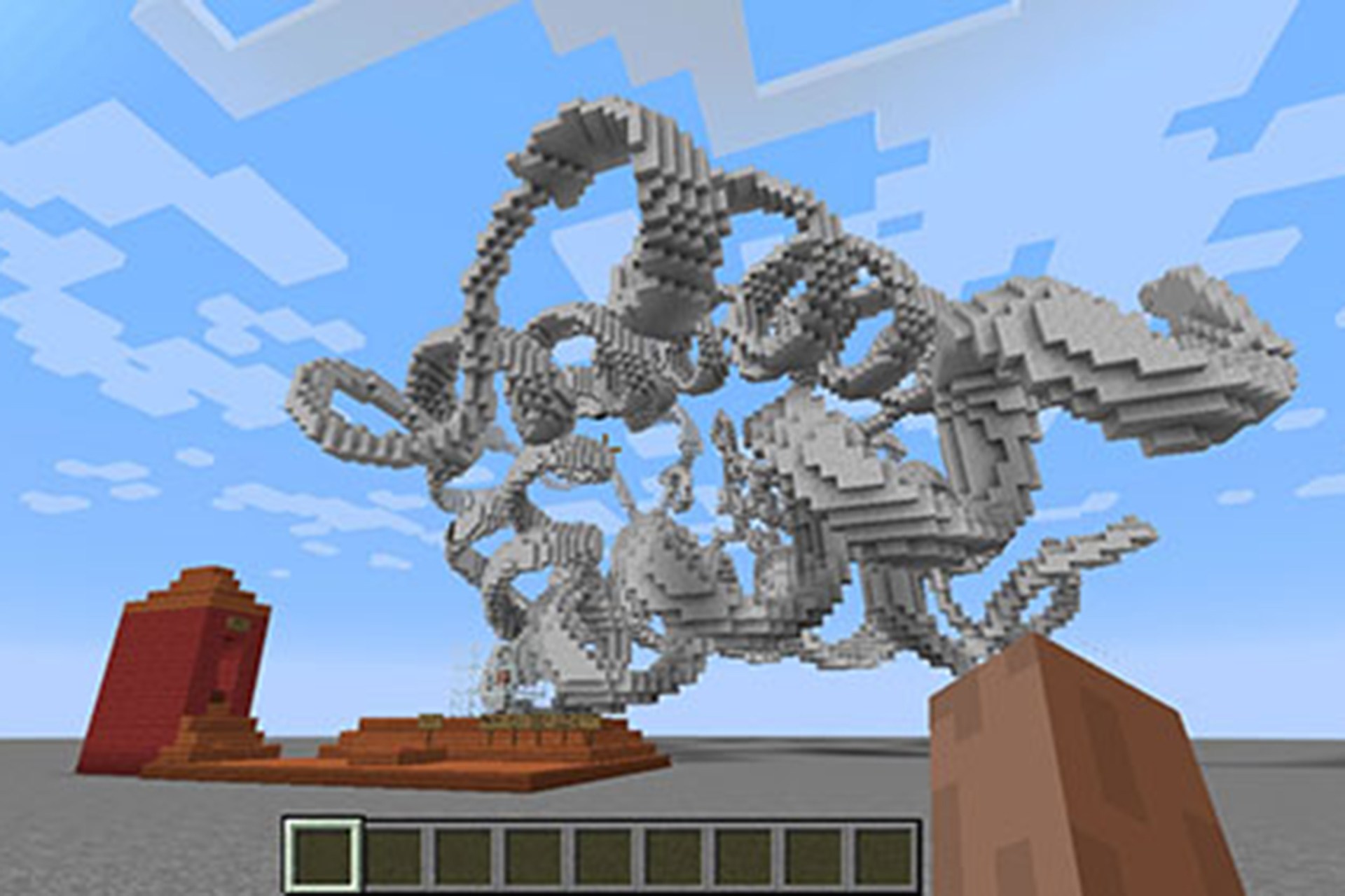 Molecules meet Minecraft in a world built for science class | Stone ...